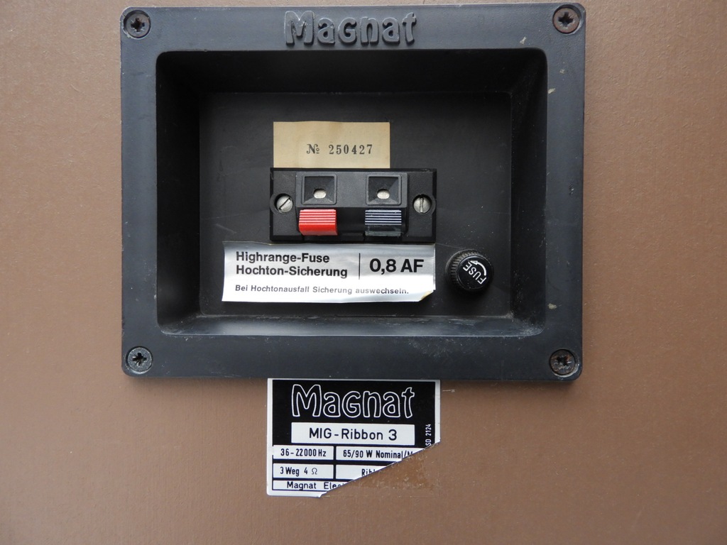 Kolumny Magnat MIG Ribbon 3 vintage - 7191159664 - oficjalne archiwum ...