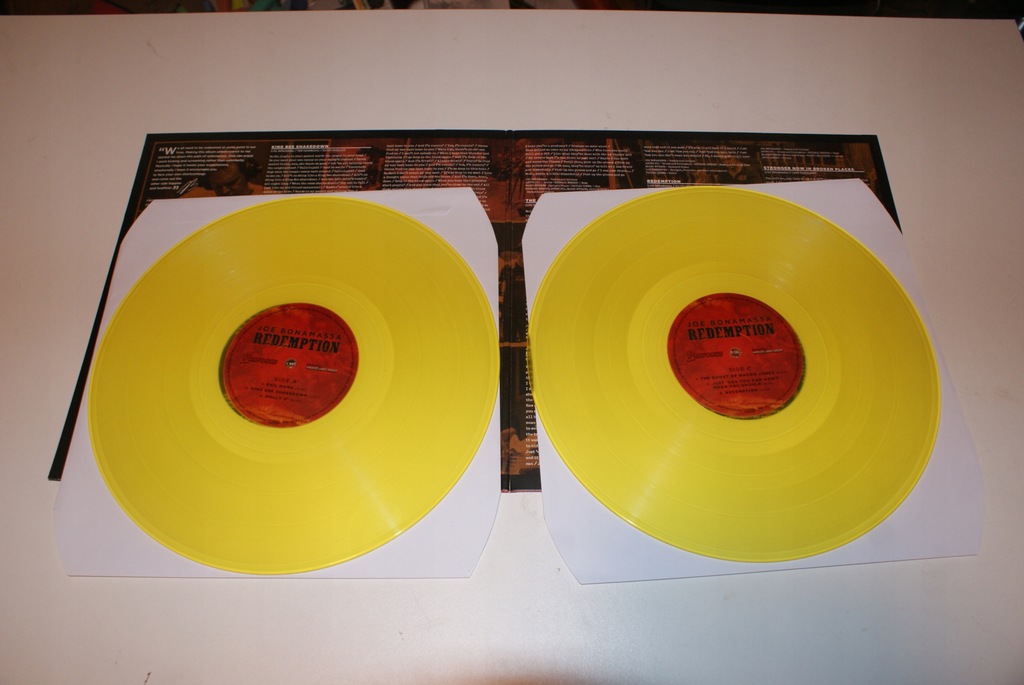 Joe Bonamassa Redemption LTD VINYL 2LP yellow - 7752492464 - oficjalne ... Joe Bonamassa Redemption LTD VINYL 2LP yellow - 7752492464 - oficjalne ...