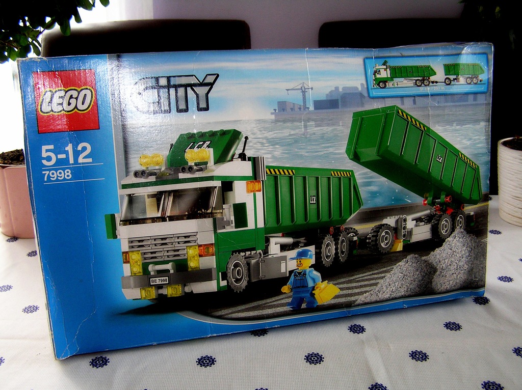 LEGO CITY 7998 - ciężarówka z wywrotką + GRATIS - 7338465393 ...