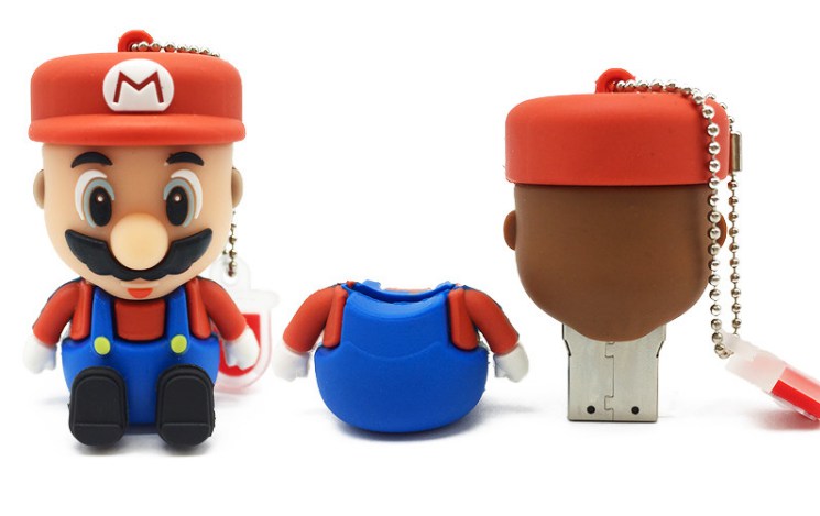PENDRIVE FLASH USB MARIO LUIGI BROS SUPER MOC 16GB - 7139957134 ...
