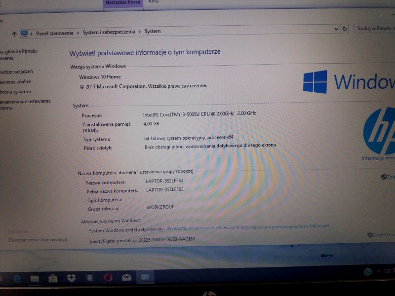 HP HQ-TRE 71025 AMD A6 4GB 500GB - 7363658193 - oficjalne archiwum Allegro