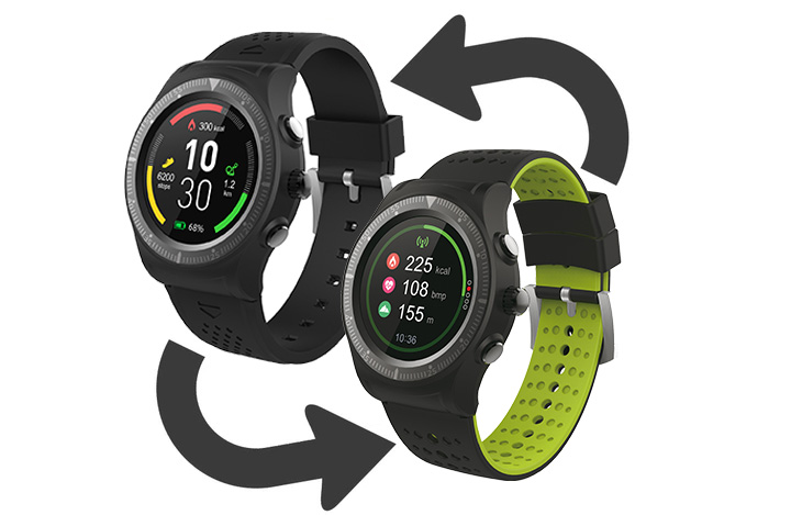 OVERMAX TOUCH 5.0 ZEGAREK SMARTWATCH GPS BLUETOOTH - 7537769800 ...