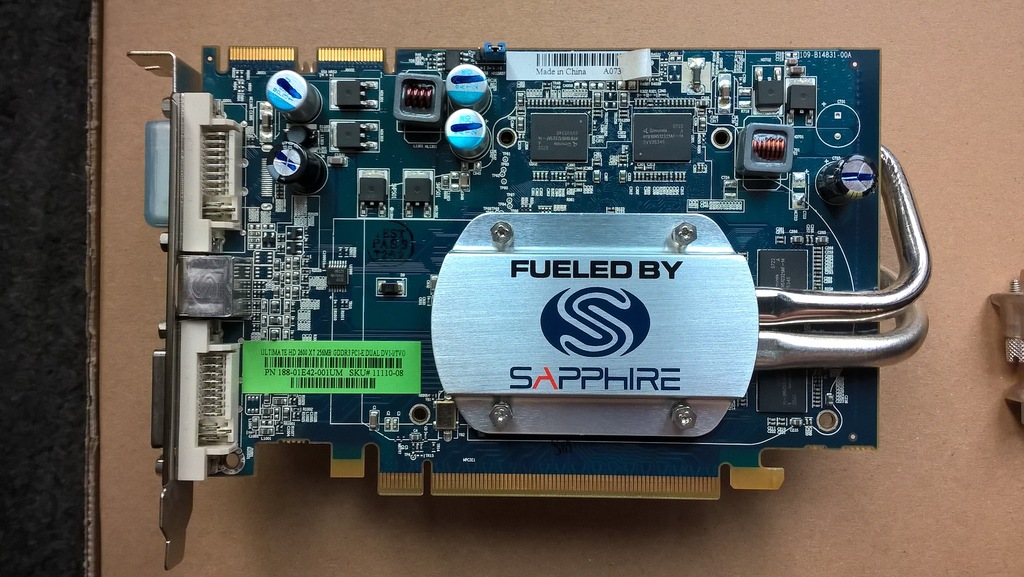 KARTA SAPPHIRE RADEON HD 2600 XT PCIE 256MB DDR3 - 7284629100 - oficjalne archiwum Allegro