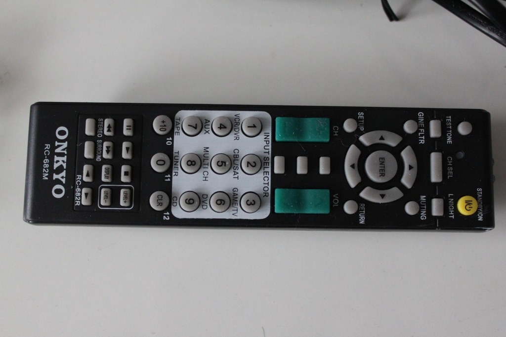 Amplituner Onkyo TX-SR507 5.1 HDMI PILOT BLUETOOTH - 7156070722 - oficjalne archiwum Allegro