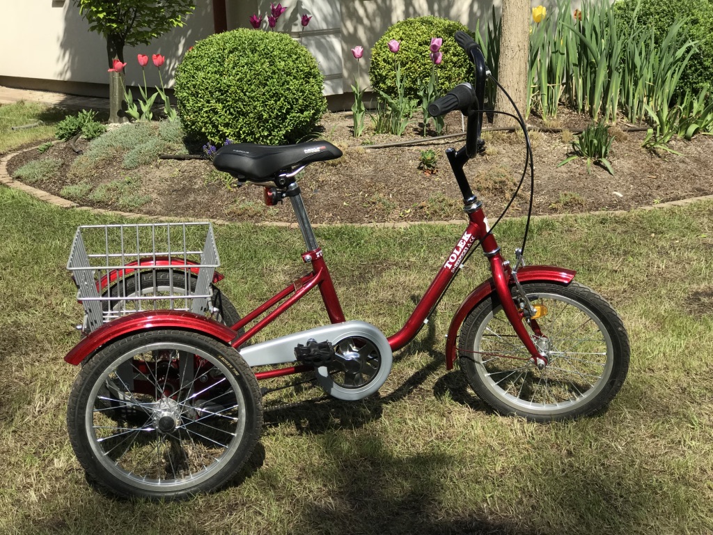 Rower trójkołowy, Tolek, rehabilitacyjny, koła 16' - 7349742559 ...