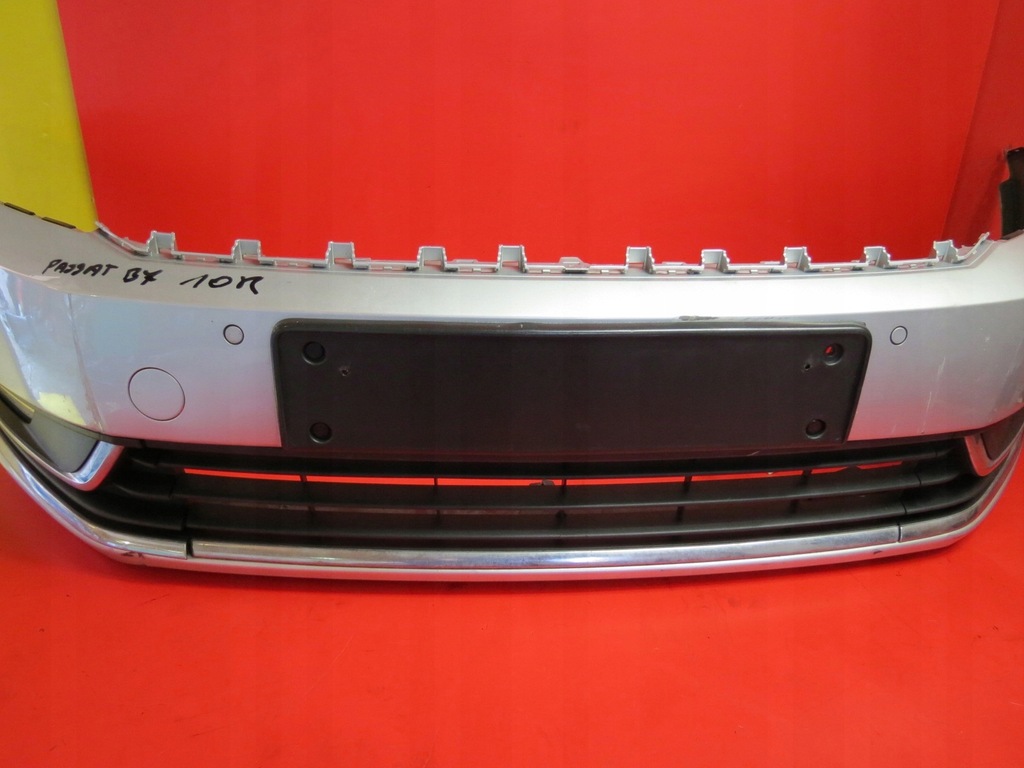 VW PASSAT B7 ZDERZAK PRZEDNI HALOGENY PDC KPL LA7W - 7523312482 - oficjalne archiwum Allegro