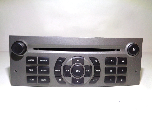 RADIO CD BLAUPUNKT RD4 N2 9646871777 PEUGEOT 407 - 7117198078 ...