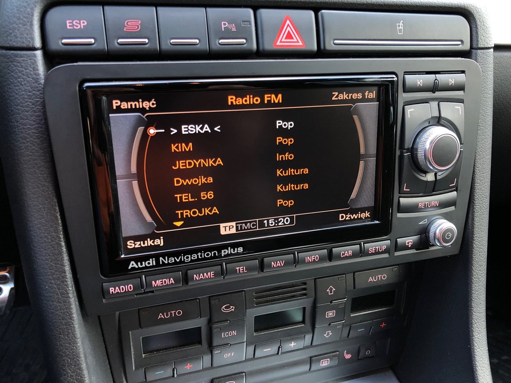 Audi A3 Radio Nawigacja RNS-E 193G LED CHROM PL - 7453443855 - oficjalne archiwum Allegro