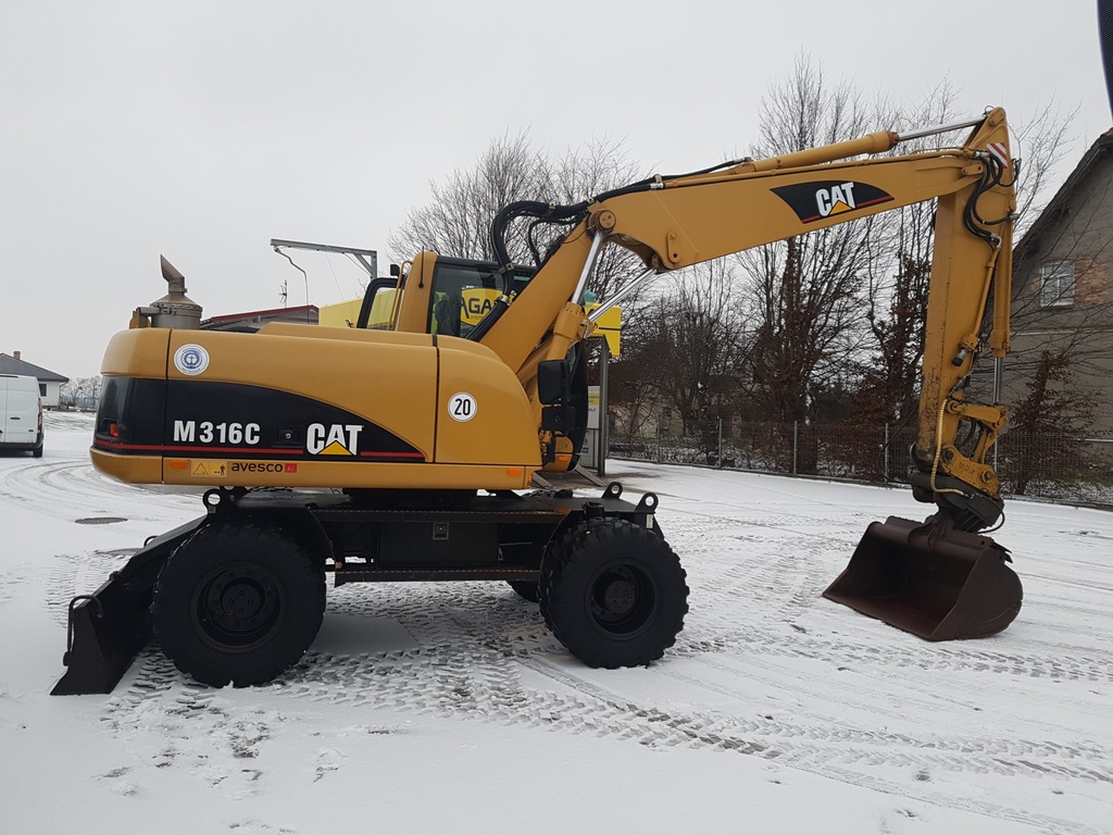 KOPARKA KOŁOWA CAT 316 C 318,315,313 - 7091131826 - oficjalne archiwum ...