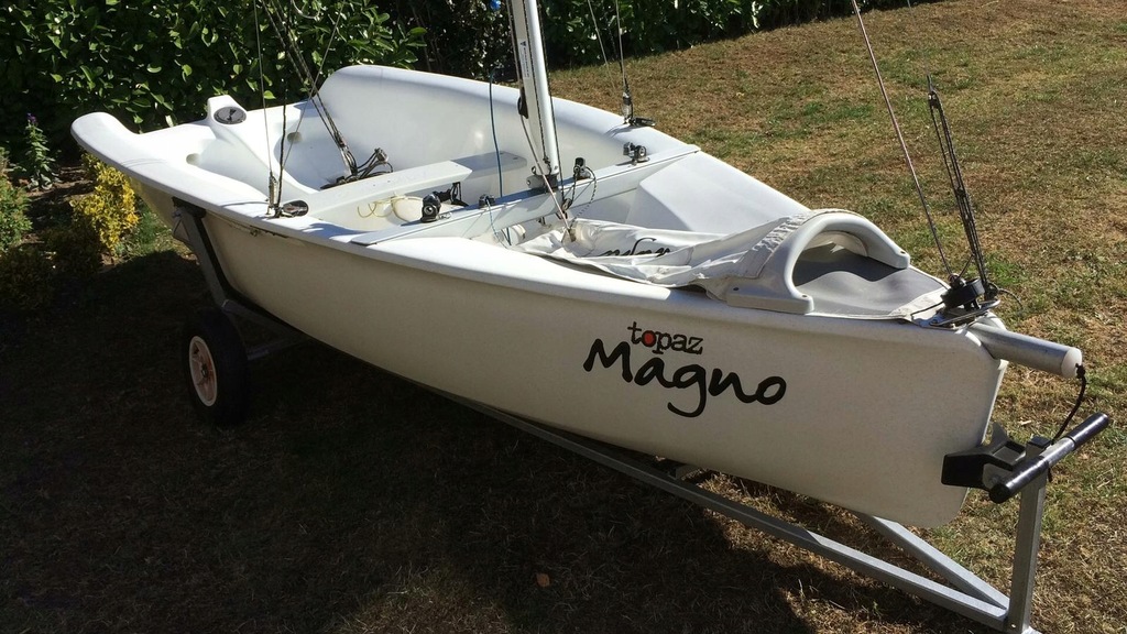 Łódź żaglówka Topper Magno 3,94m + slipowy (2) - 7633006854 - oficjalne ...