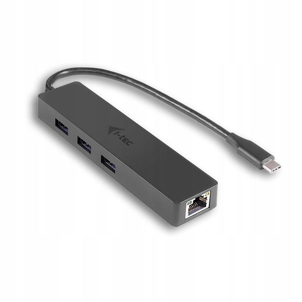 iTEC ADAPTER USB C 3.1-LAN GIGABIT+HUB 3 port SLIM - 7181408004 ...
