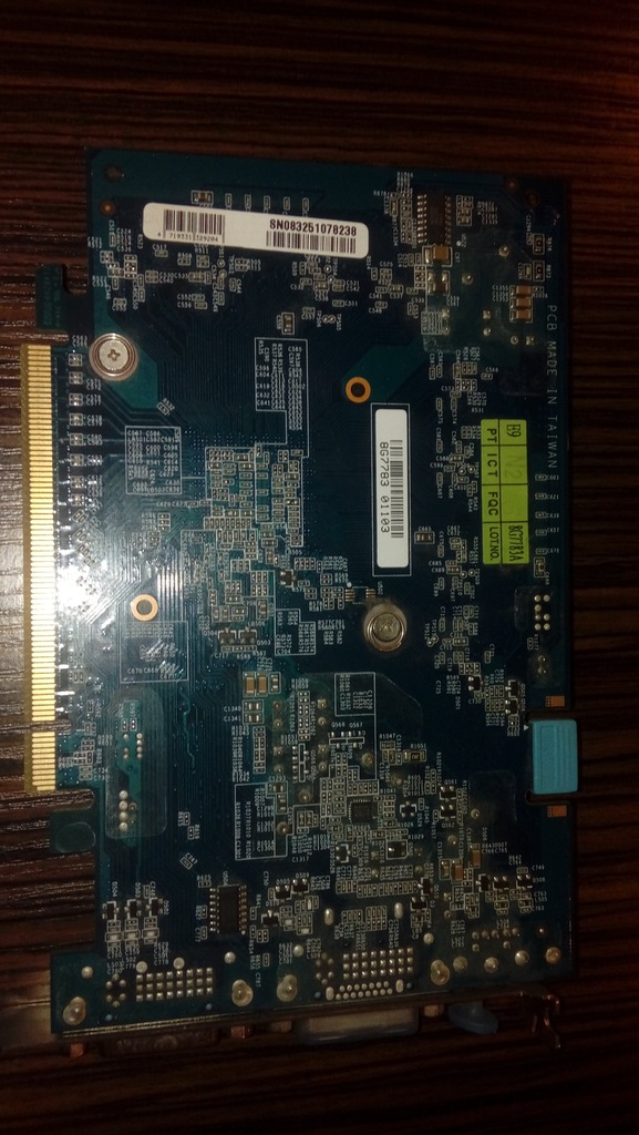 Ggabyte GeForce 9500 GT 1Gb GV-N95TOC-1GH - 7215340077 - oficjalne archiwum Allegro