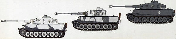 DRAGON 6600!! TIGER I INITIAL S.PZ.ABT.502 1942/43 - 7528881879 ...