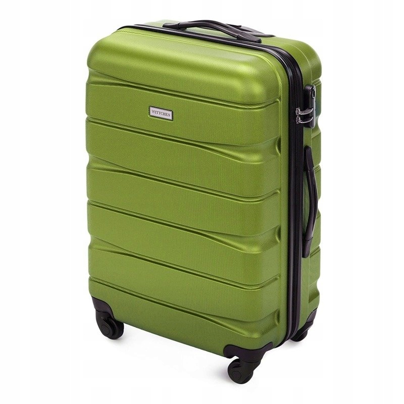 Zestaw trzech walizek WITTCHEN 56-3A-36S zielony - 7442487275 ...