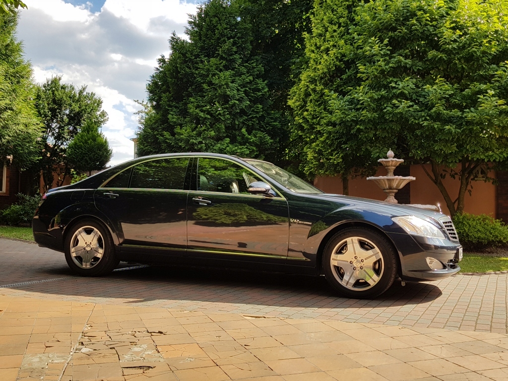 W221 S600L V12 517KM, FULL, ZAMIANA, DO NEGOCJACJI - 7458918571 - oficjalne archiwum Allegro