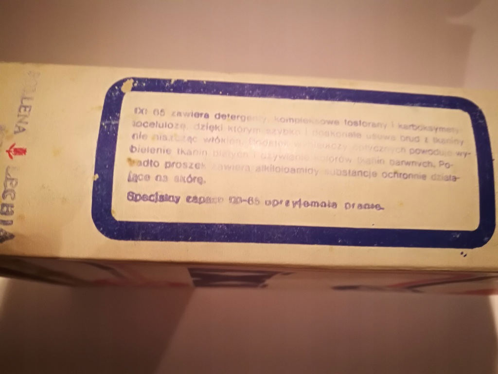 PROSZEK DO PRANIA IXI 65 POLLENA LECHIA POZNAŃ PRL - 7711799914 ...