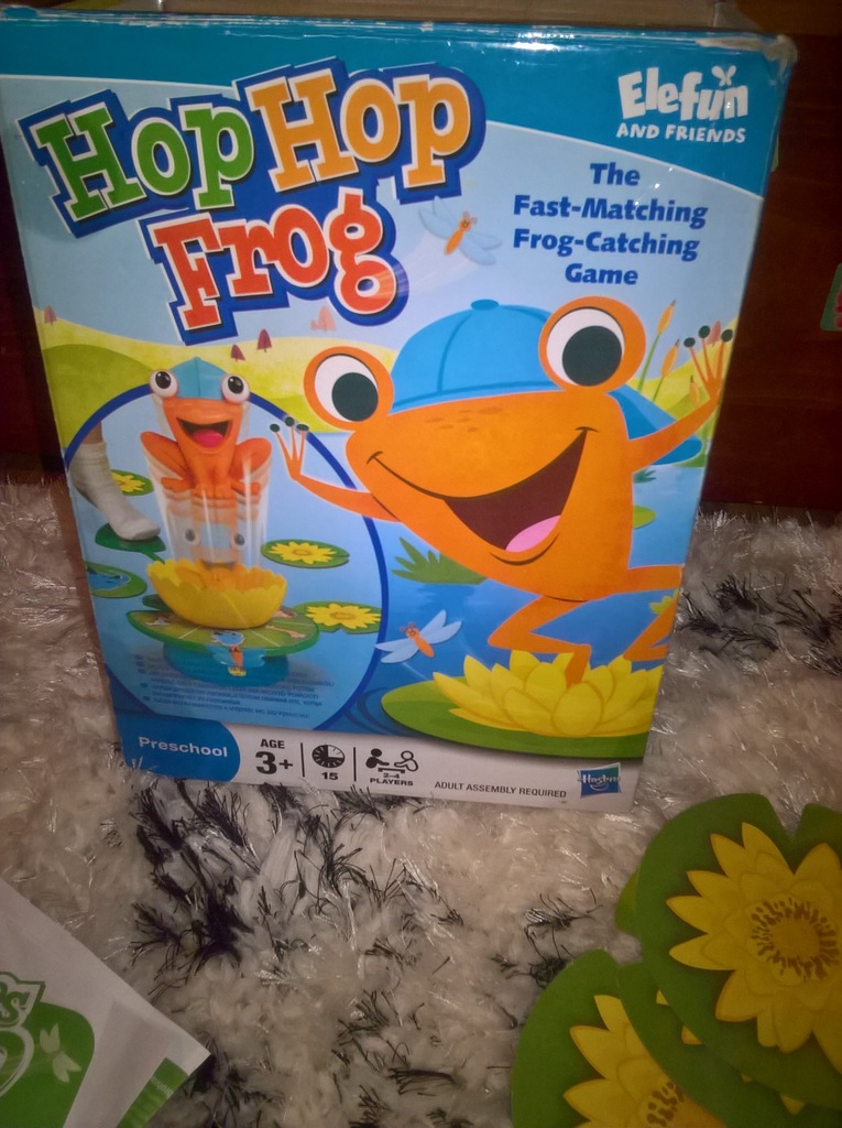 Hasbro Hop Hop Frog Żabka - 7232908726 - oficjalne archiwum Allegro