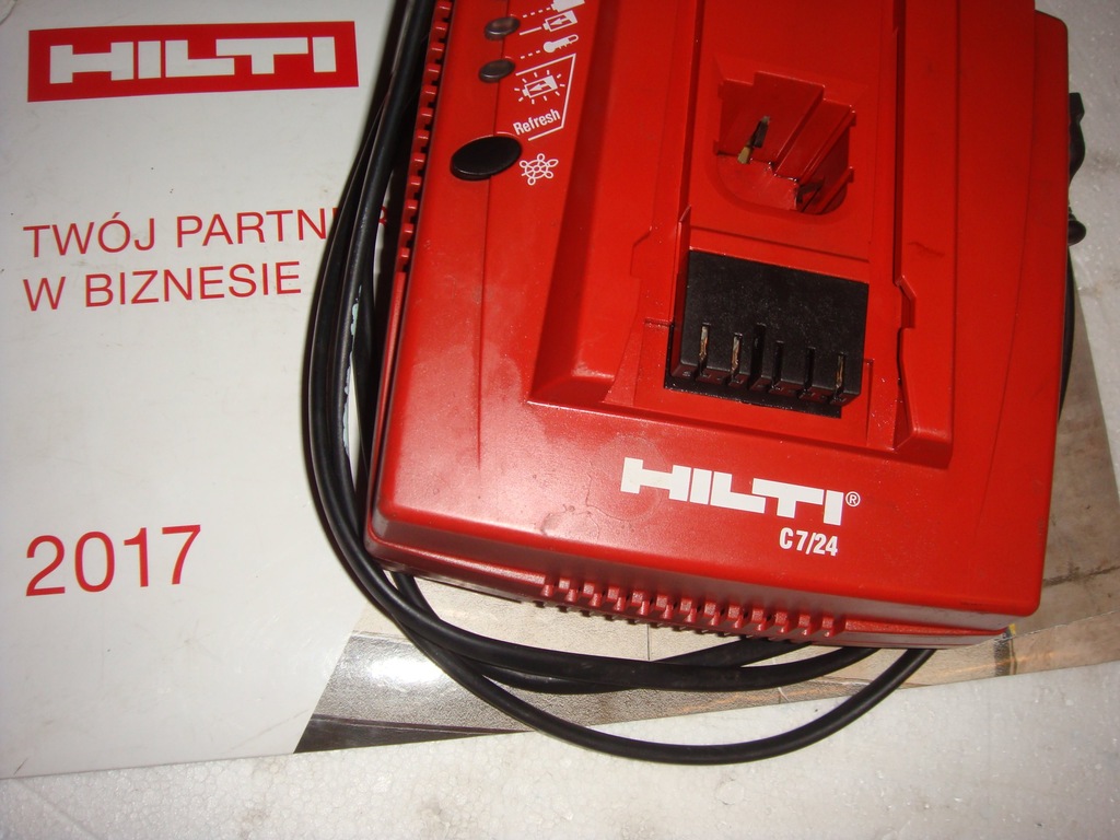 ŁADOWARKA PROSTOWNIK HILTI C4/36-90 GWARANCJA SERW - 7740576138 - oficjalne archiwum Allegro