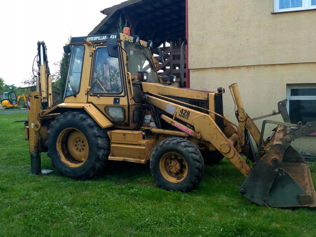 KOPARKO ŁADOWARKA CAT 428 KOPARKA CASE 580 JCB 3CX - 7514368795 ...