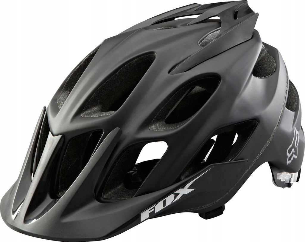 Kask rowerowy FOX FLUX czarny nowość rowerowa - 7059683581 - oficjalne ...
