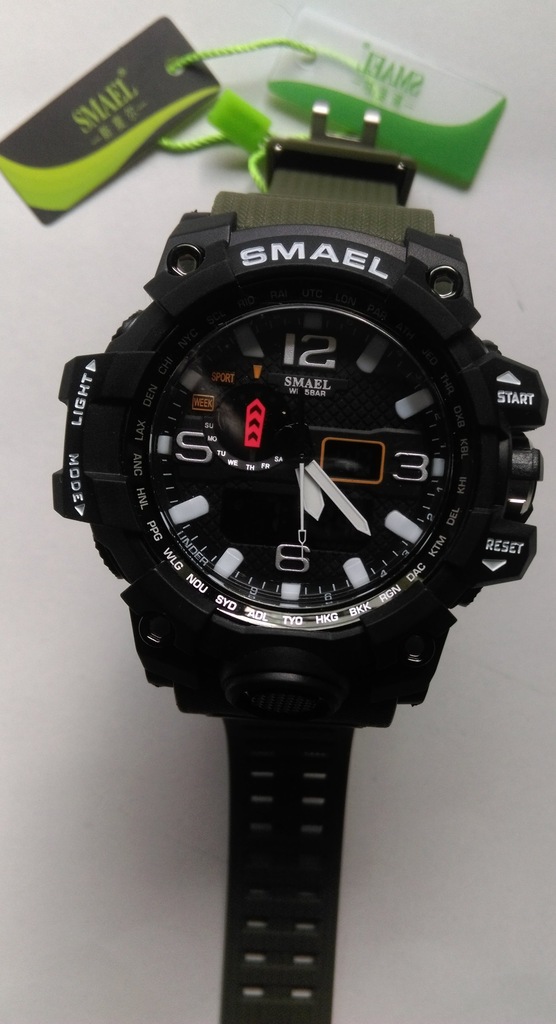 Zegarek SMAEL SL-1545 Military Watch - 7290462120 - oficjalne archiwum ...