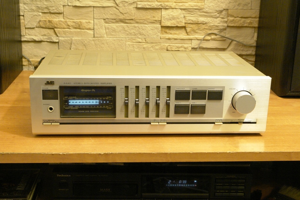 JVC A-X40 # JAPAN # 350 WATTS GWARANCJA WZMACNIACZ - 7548792057 ...