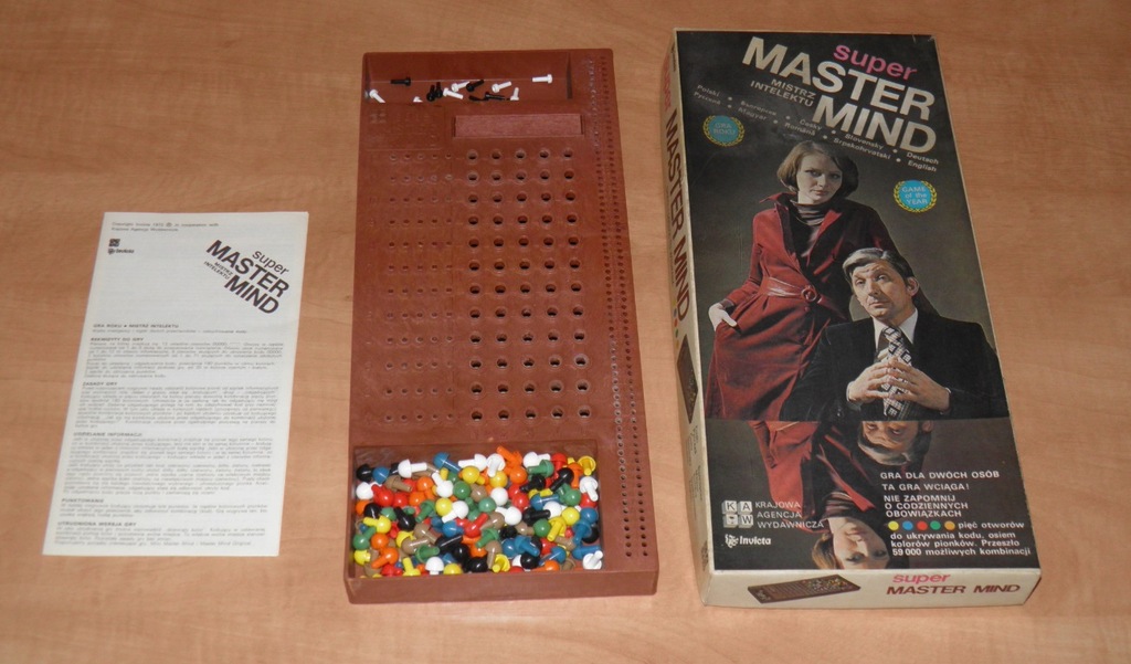 SUPER MASTERMIND STARA GRA - OKAZJA! - 7377820957 - oficjalne archiwum ...