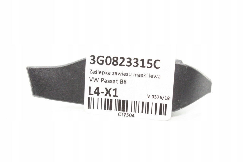 Zaślepka zawiasu maski L VW Passat B8 3G0823315C - 7614177213 ...