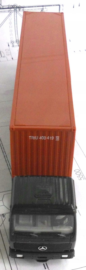 ORYGINALNY HERPA..M-B NG..KONTENER TRITON ~*~ - 7564549027 - oficjalne archiwum Allegro