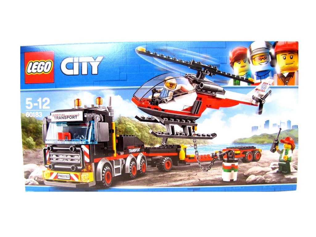 KLOCKI LEGO CITY 310 el. CIĘŻARÓWKA HELIKOPTER rB - 7206014628 ...