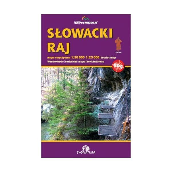 Słowacki Raj Mapa turystyczna 1:50 000 / MAPA - 7361594456 - oficjalne ...