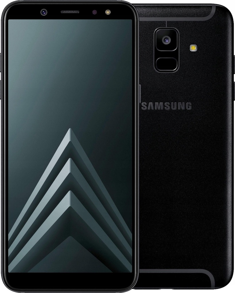 Samsung Galaxy A6 2018 A600 32/3GB Czarny DualSIM - 7404684376 - oficjalne archiwum Allegro