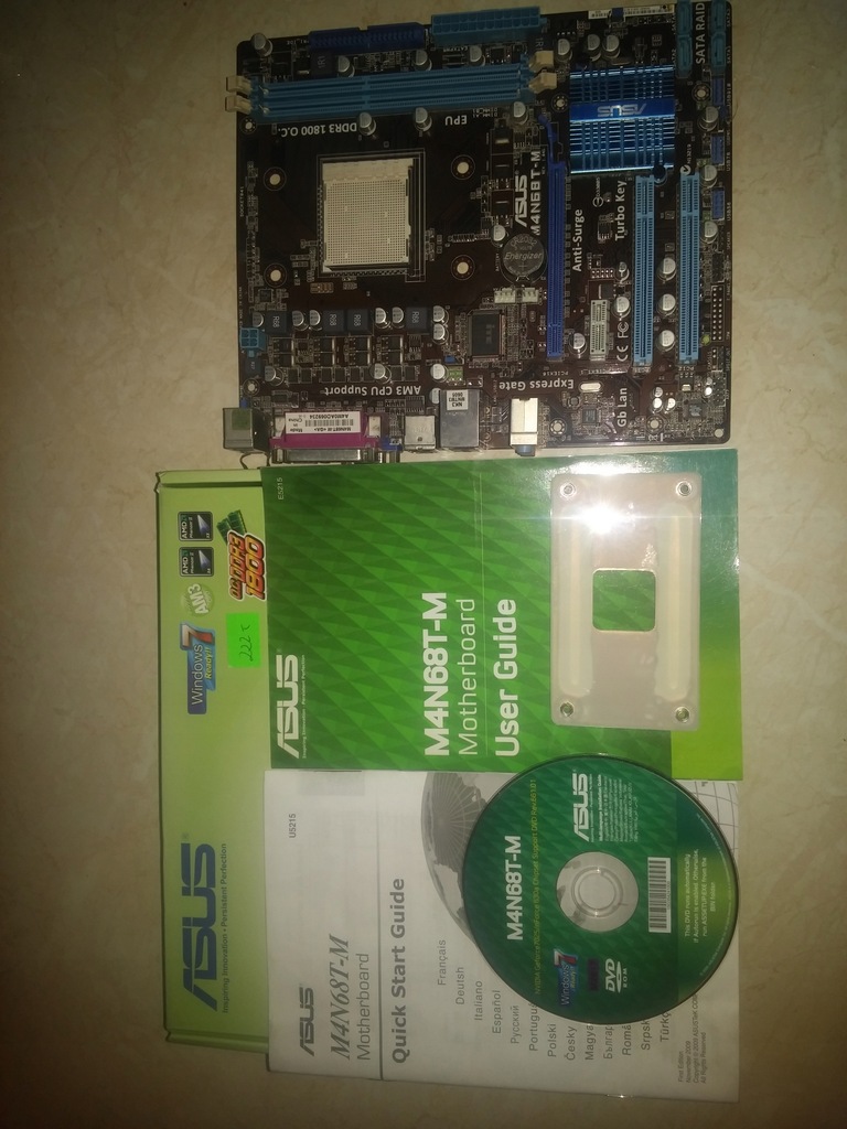 Płyta główna ASUS M4N68T-M V2 - 7707917165 - oficjalne archiwum Allegro