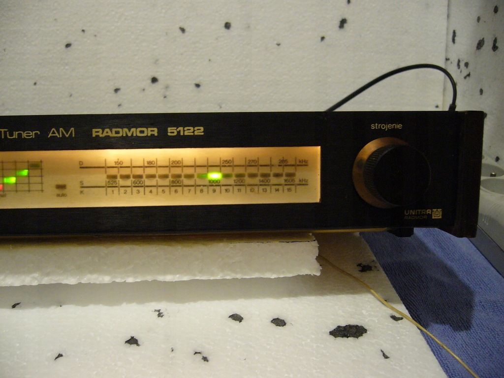 Tuner AM RADMOR 5122 - czarny - 7579731845 - oficjalne archiwum Allegro