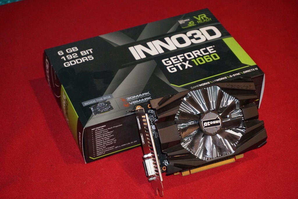 NVIDIA Inno3D GeForce GTX 1060 6GB GDDR5 GWARANCJA - 7744908674 ...