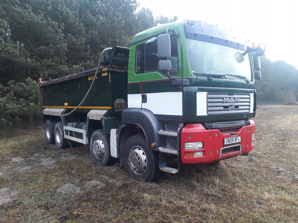 Man tga 35.400 32.400 8x4 wywrotka kiper - 7748685592 - oficjalne archiwum Allegro