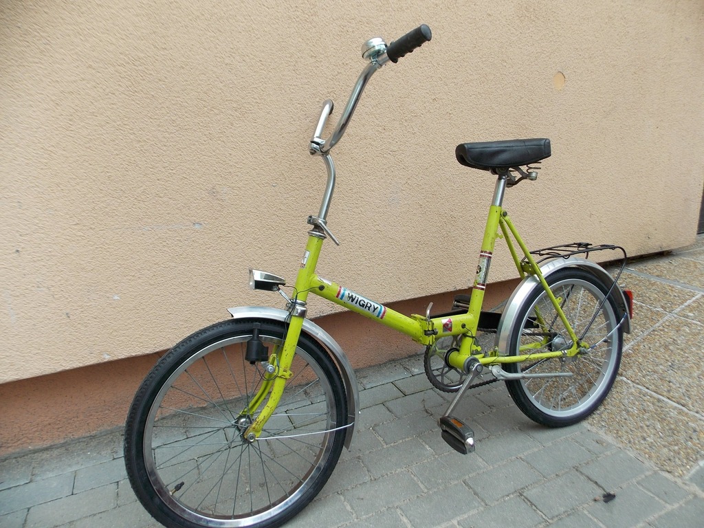 rower z prl ,składak, romet wigry - 7266059685 - oficjalne archiwum Allegro