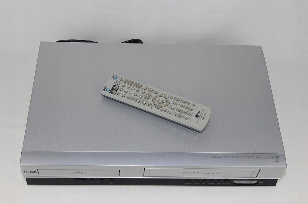 LG Combo DVD-VHS 6GŁOWIC NTSC Mp3 JPEG DiVX MenuPL - 7767745797 - oficjalne archiwum Allegro