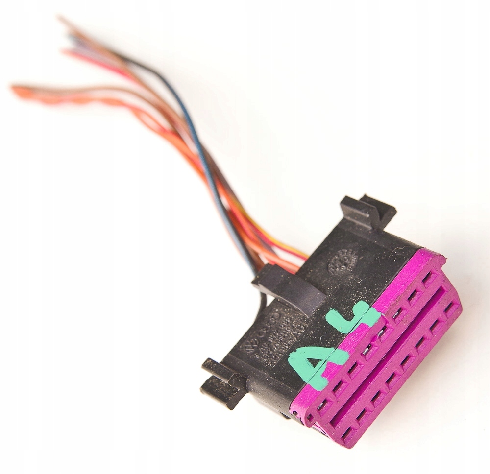 KOSTKA OBD2 WTYCZKA ZŁACZE VW AUDI SKODA 3A0972695 - 7567108007 - oficjalne archiwum Allegro