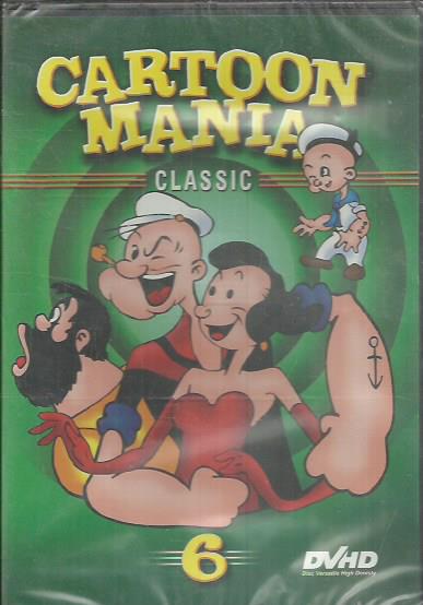 DVD CARTOON MANIA CLASSIC 6 _____NOWA_! - 7537202414 - oficjalne ...