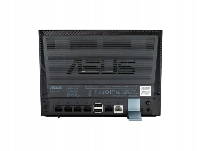 ASUS DSL-AC56U Gigabit ADSL Modem/Router AC1200 - 7353400966 ...