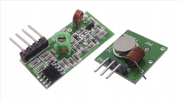 Moduł radiowy Arduino RF 433MHz Nadajnik+odbiornik - 7460021662 ... Moduł radiowy Arduino RF 433MHz Nadajnik+odbiornik - 7460021662 ...