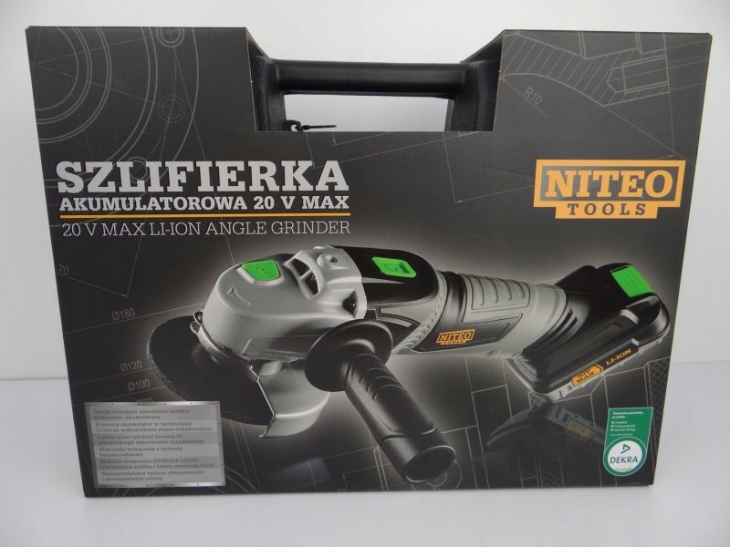 SZLIFIERKA AKUMULATOROWA NITEO TOOLS 20V - 7668759617 - oficjalne ...