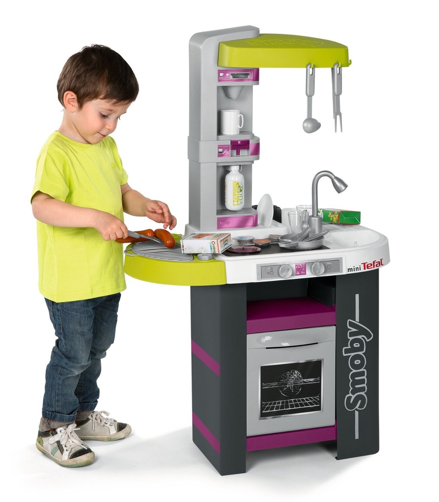 311001 SMOBY KUCHNIA MINI TEFAL STUDIO Z GRILLEM - 7127877527 ...