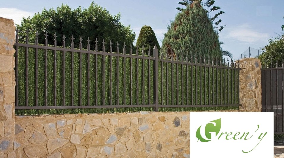 Trawa sztuczna żywopłot osłona na balkon lub płot - 7389629038 ...