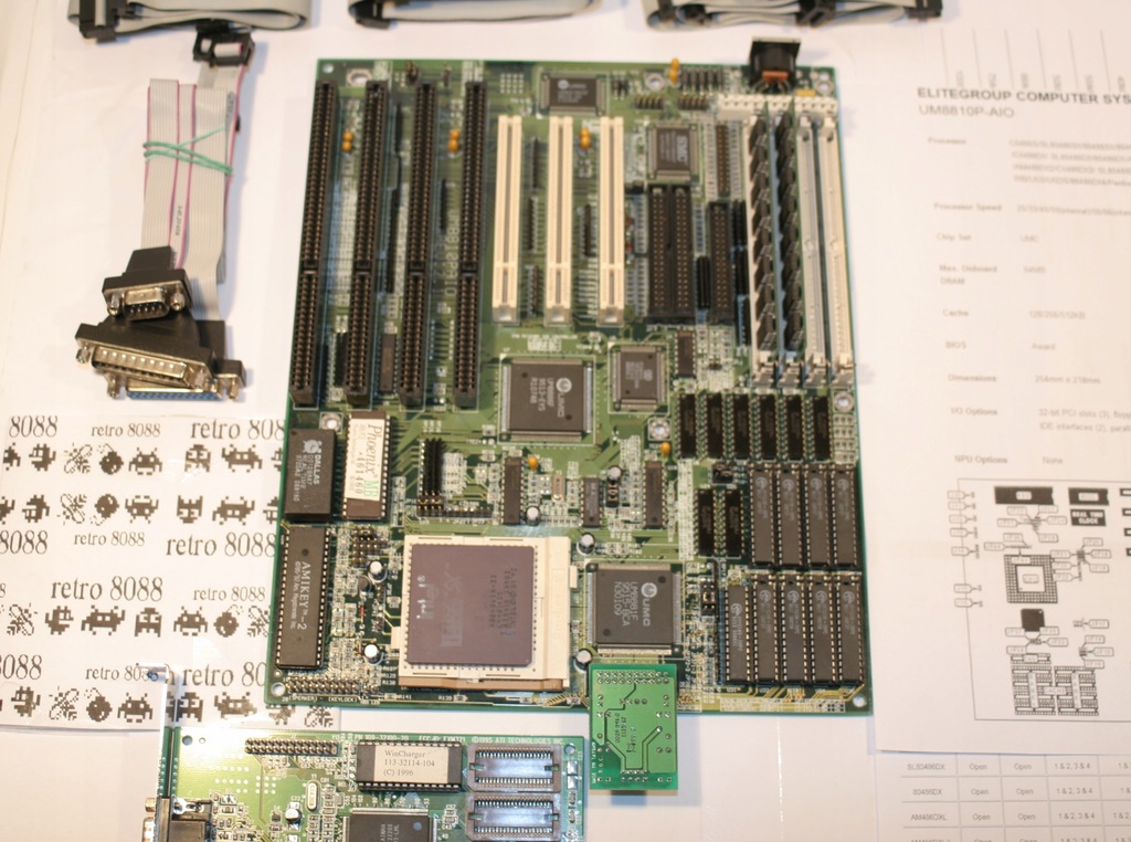 RETRO PC / 486SX SOCKET 3 PCI ISA / 32MB / VGA ATI - 7707496864 ...