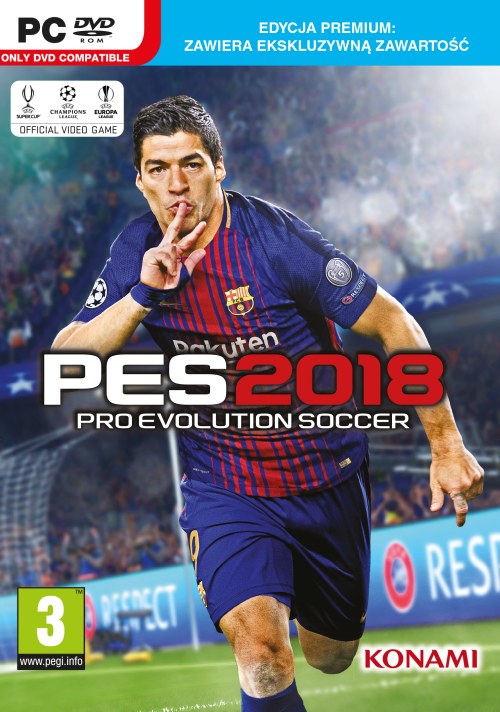PES Pro Evolution Soccer 2018 PC PREMIUM W-wa - 6955242545 - oficjalne ...