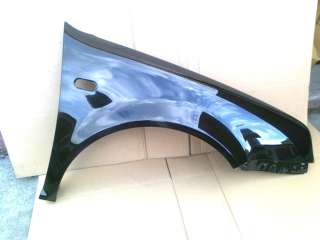 VW Golf 4 IV prawy błotnik czarny L041 - 7393902695 - oficjalne ...