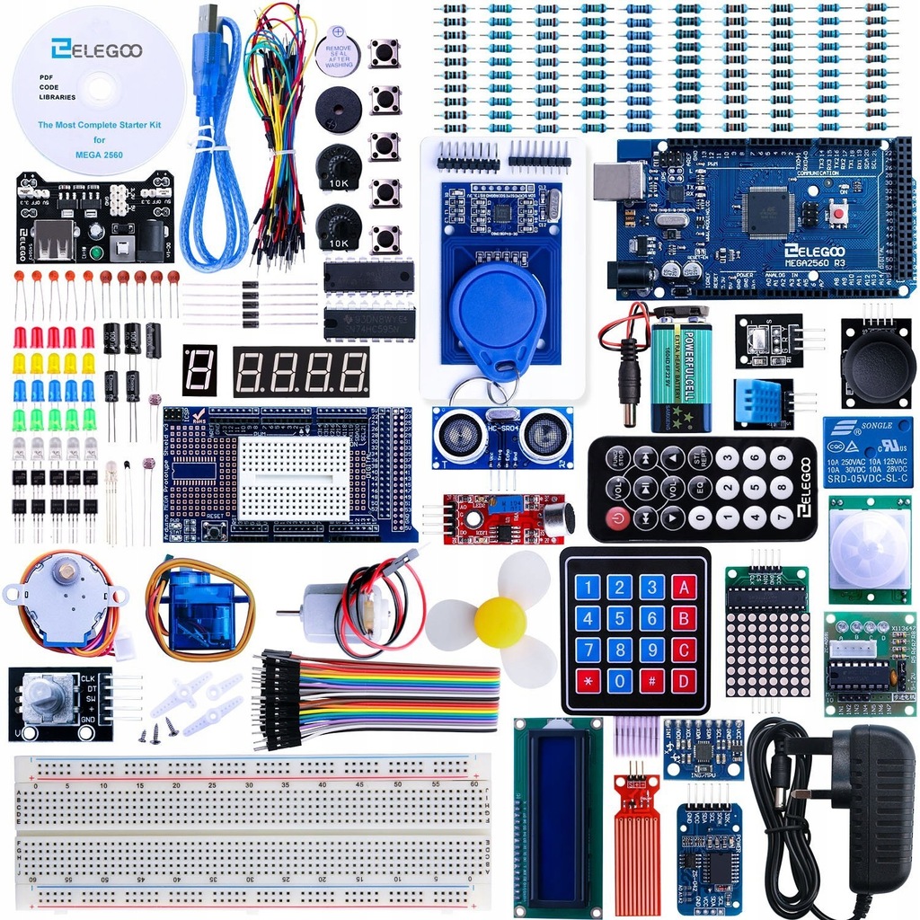 C4 ARDUINO ELEGOO Mega 2560 PROJECT STARTER KIT - 7175385305 ... C4 ARDUINO ELEGOO Mega 2560 PROJECT STARTER KIT - 7175385305 ...