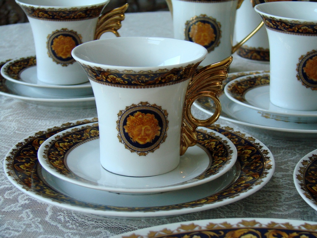 Serwis Limoges VERSACE Medusa - 7741846135 - oficjalne archiwum Allegro